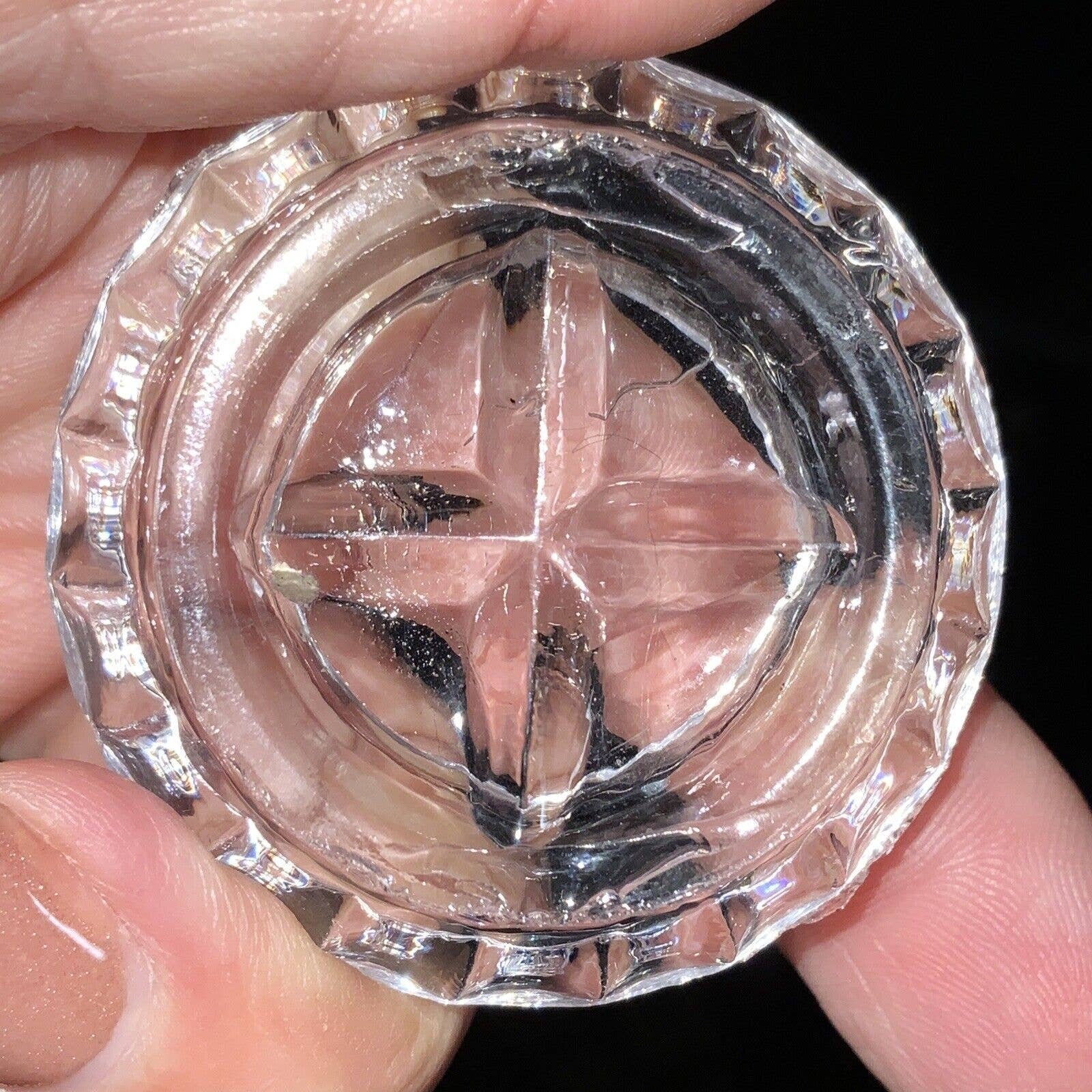 Antique 1890 Richards & Hartley Prism Open Salt Cellar HJ 2527 Round - Etsy