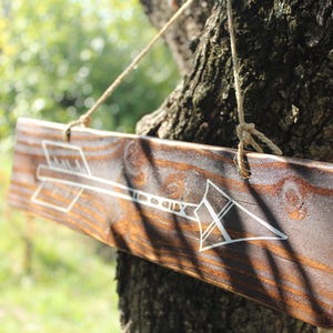Directional Signs to Hang, Wooden Sign, Wedding Arrow, Signage, Country ...