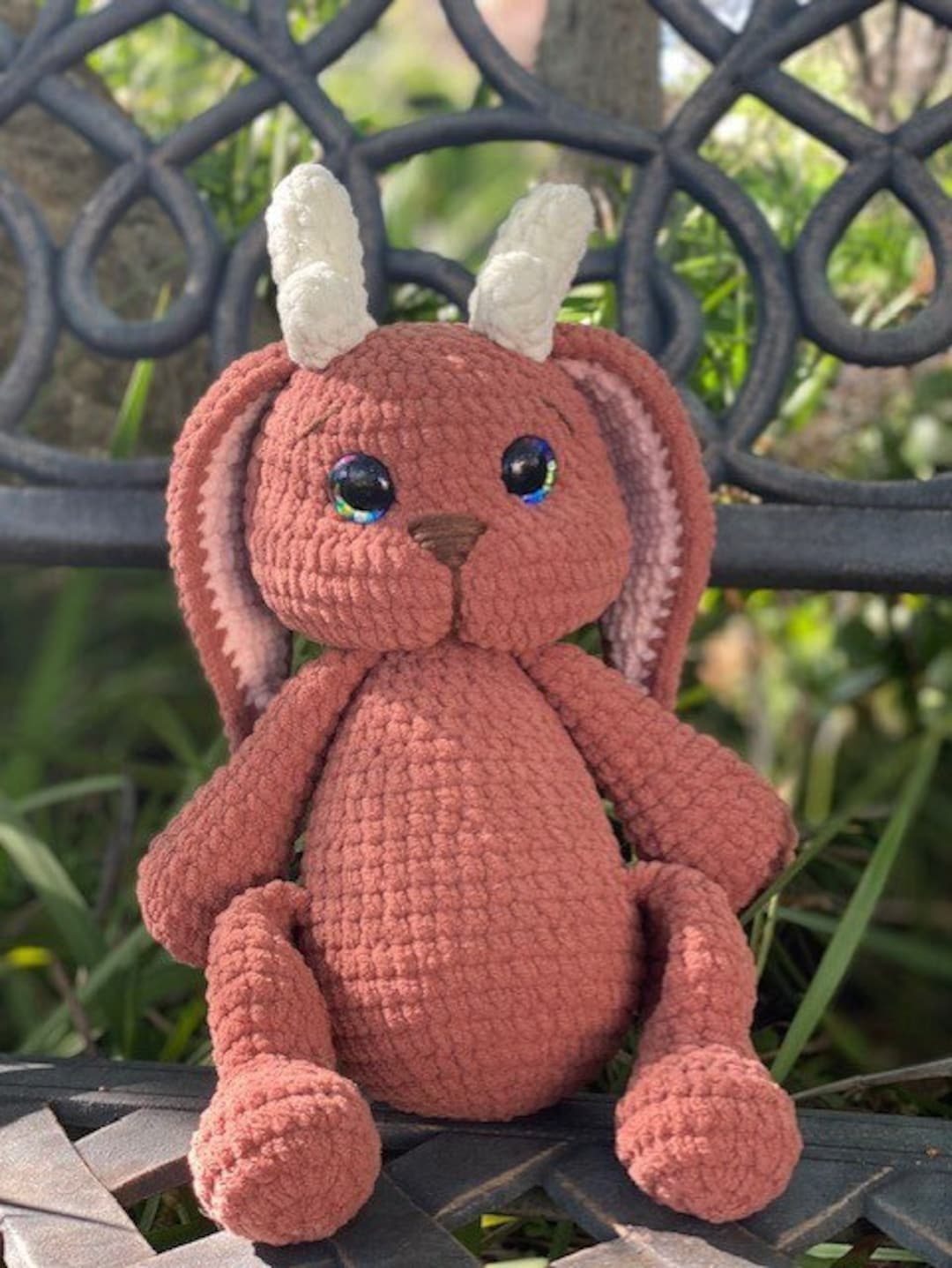 LKC Estra Baby Jackalope Crochet Pattern Pdf Digital Download Spring ...