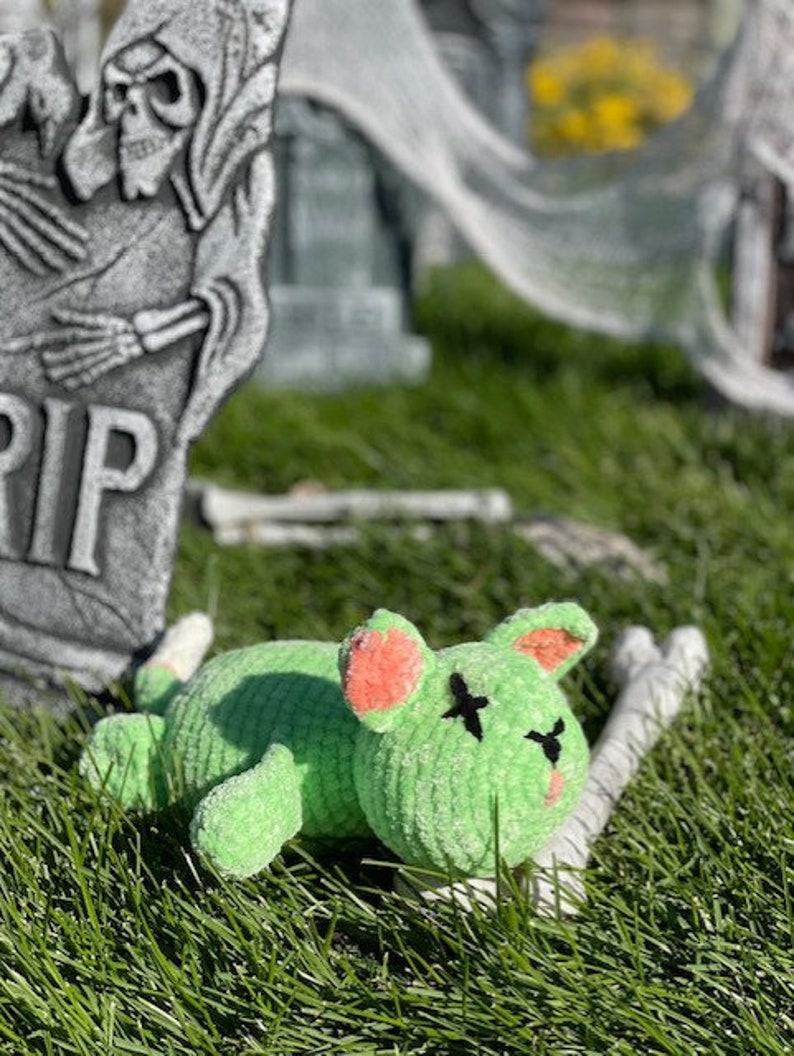 LKC Zombie Cat Crochet Pattern Pdf Digital File Download - Etsy