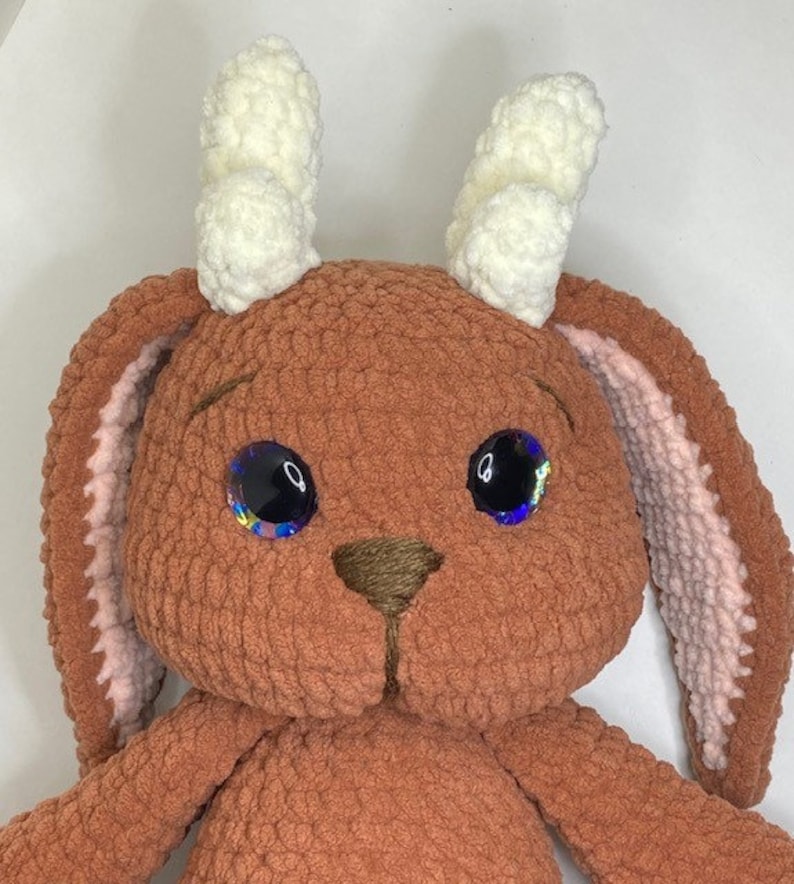 LKC Estra Baby Jackalope Crochet Pattern Pdf Digital Download Spring ...