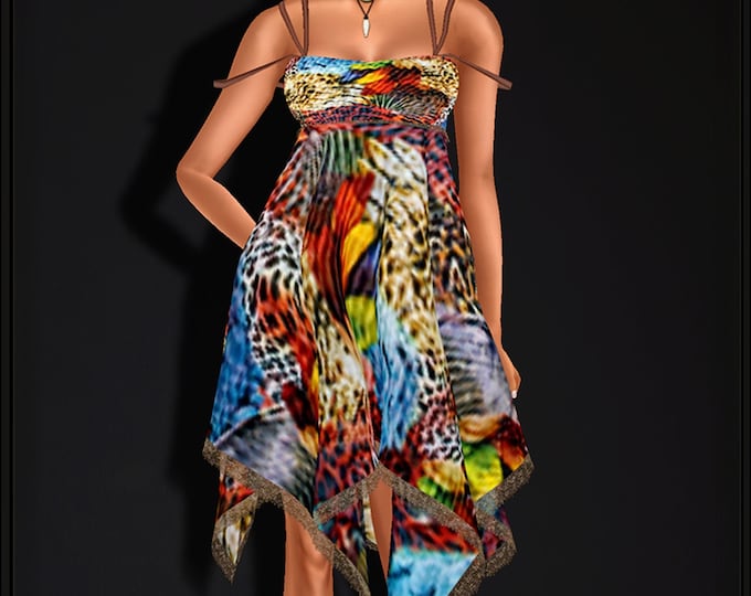 IMVU Gata Set // Polygon Top & Bottom Meshes - Etsy Canada