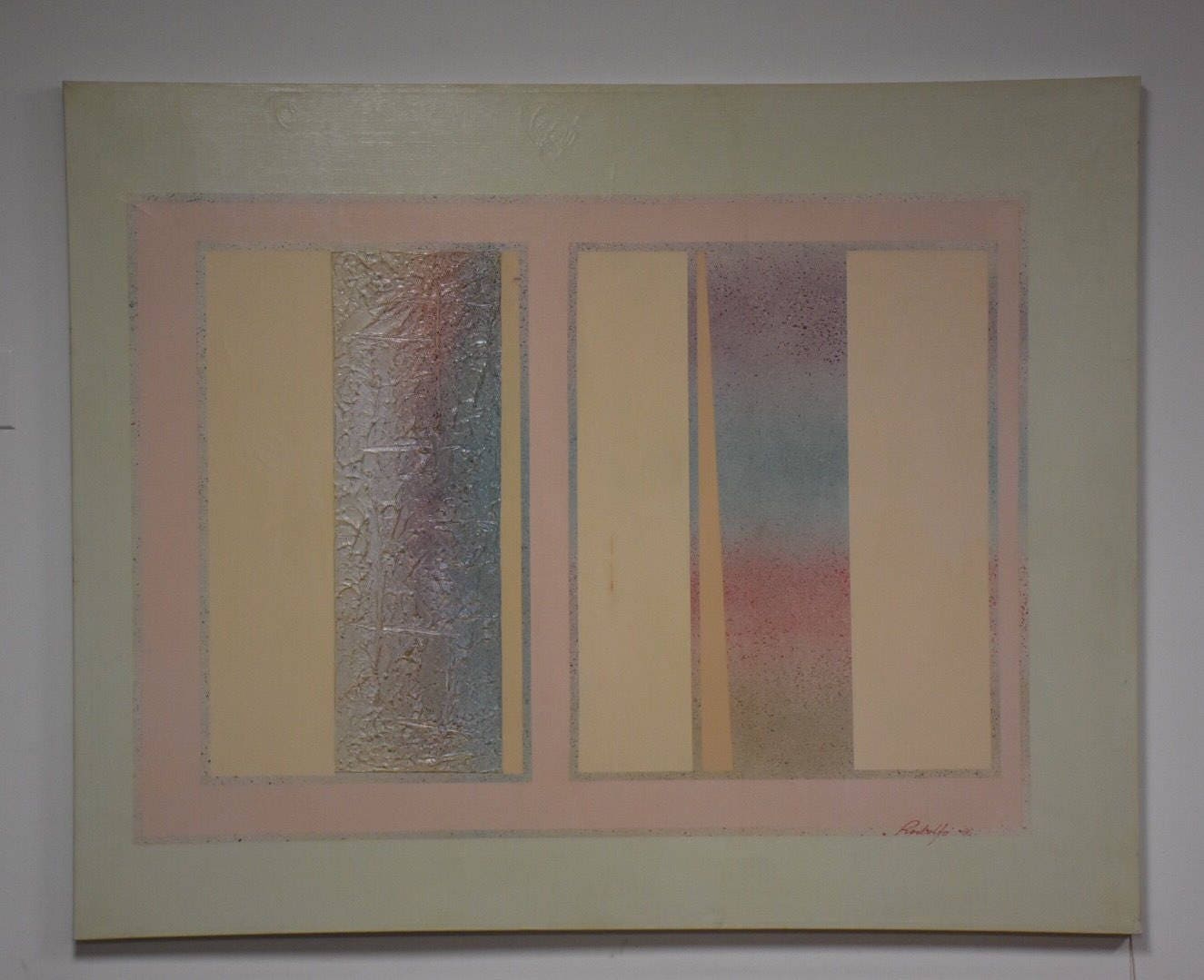 Rodolfo Carlos Signed Abstract Painting - Etsy