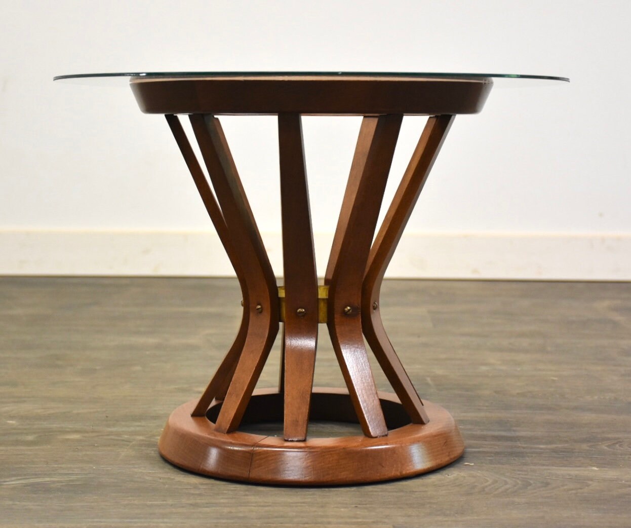 Edward Wormley Style Wheat End Table - Etsy