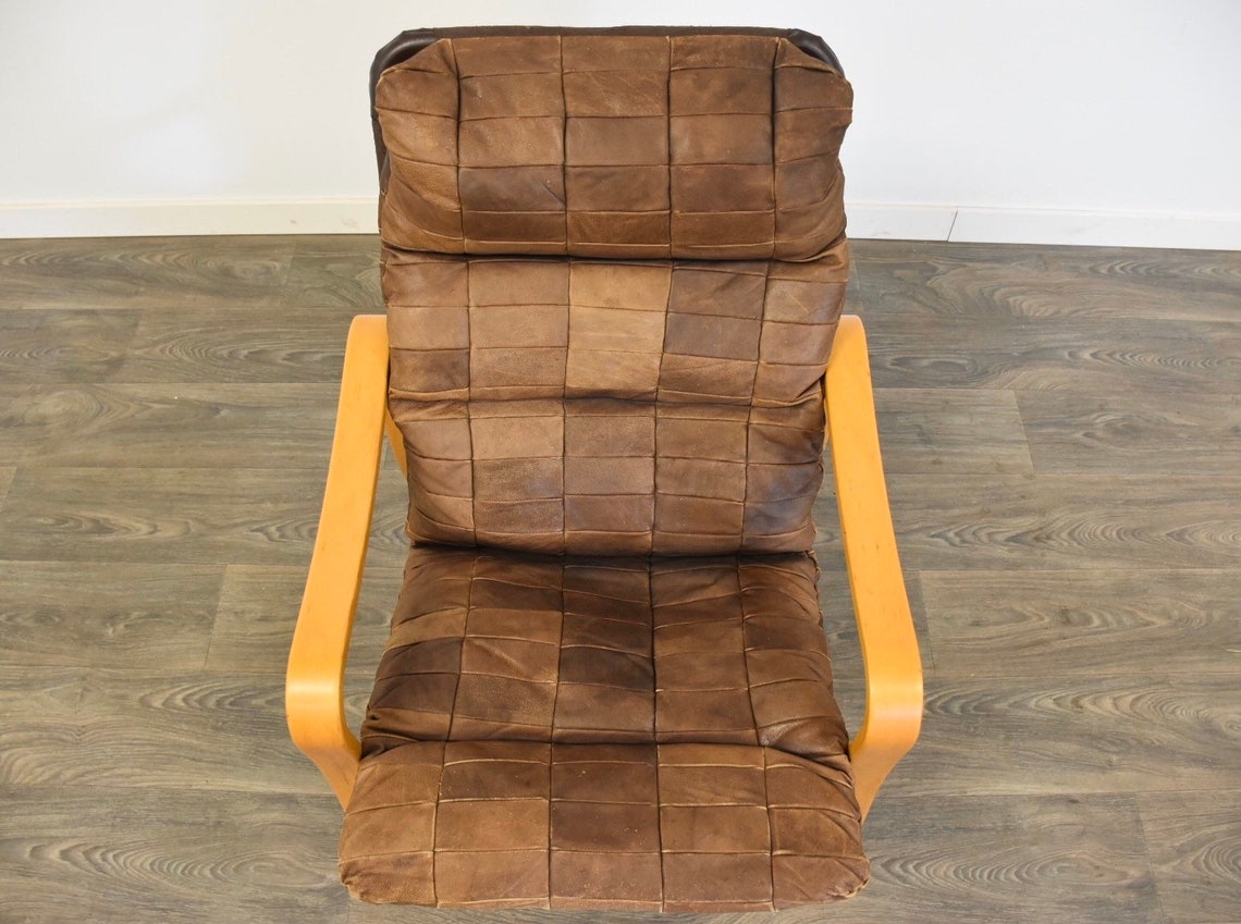 Bentwood Leather Lounge Chair | Etsy