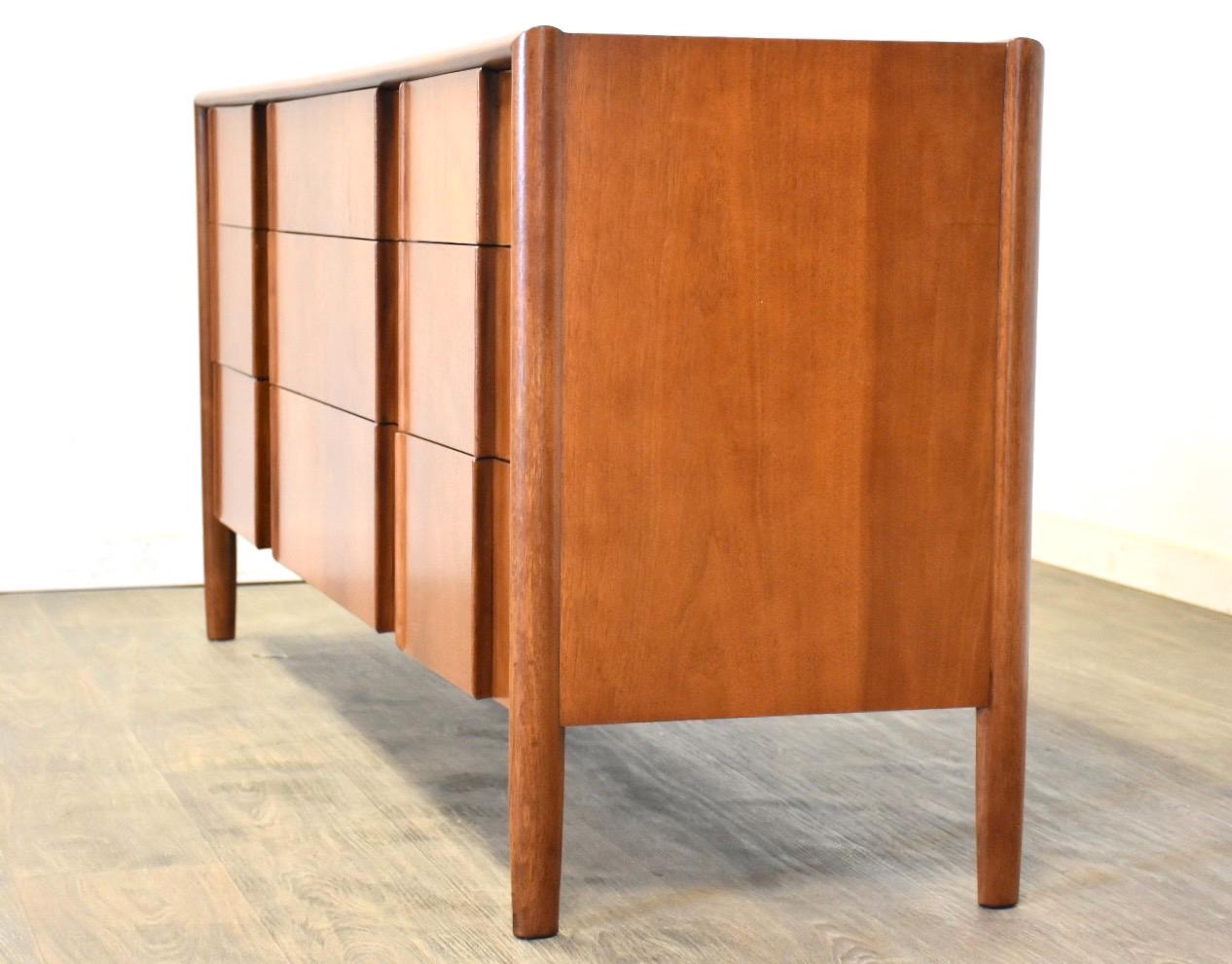 Refinished Barney Flagg Drexel Parallel Walnut Dresser - Etsy