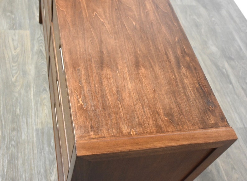 54” Basic Witz Walnut Dresser - Etsy
