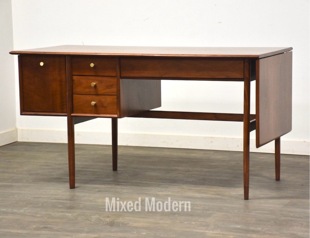 Refinished Barney Flagg “parrallel” Desk for Drexel - Etsy