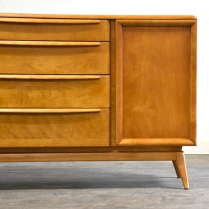 Refinished Maple Credenza by Heywood Wakefield - Etsy