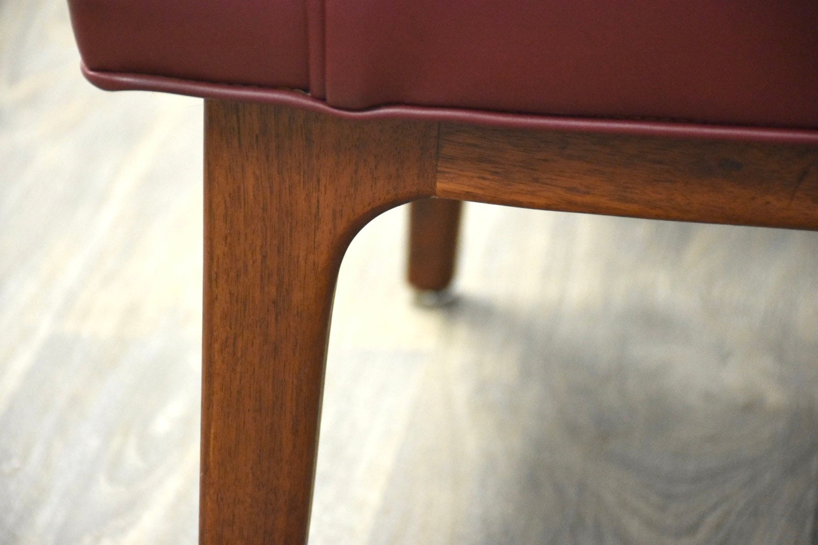 Maroon Lounge Chairs A Pair - Etsy