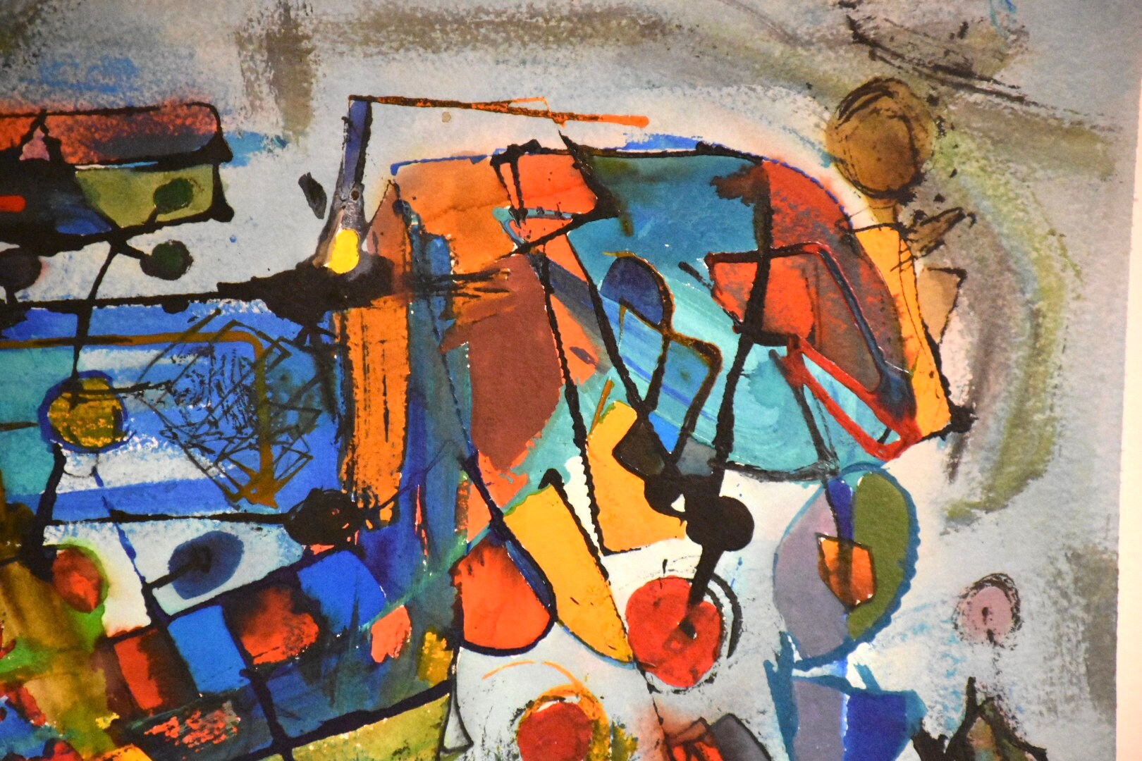 Keith Redman Abstract Paintint - Etsy