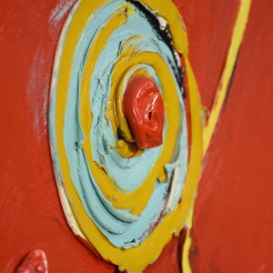 Original Large Peter Diem "three Cows" Impressionist Painting - Etsy