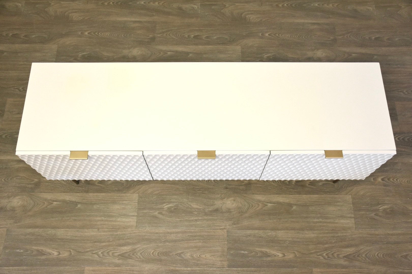 West elm white credenza store