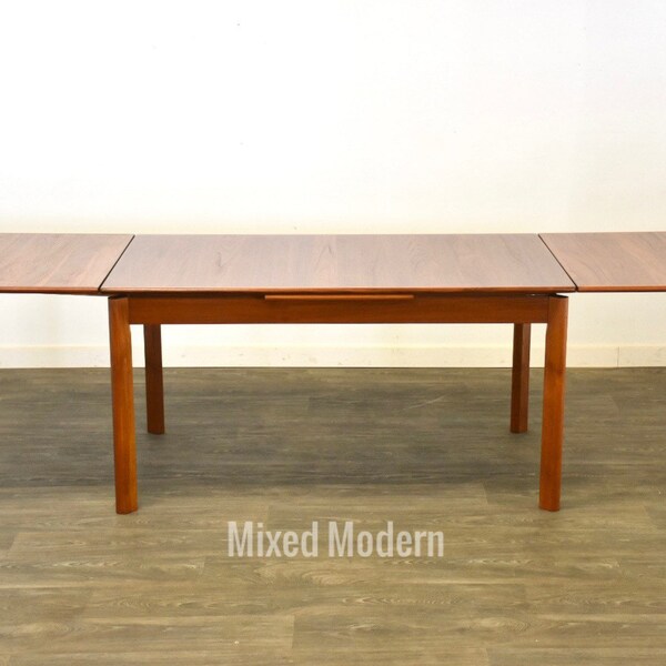 Danish Teak Dining Table - Etsy
