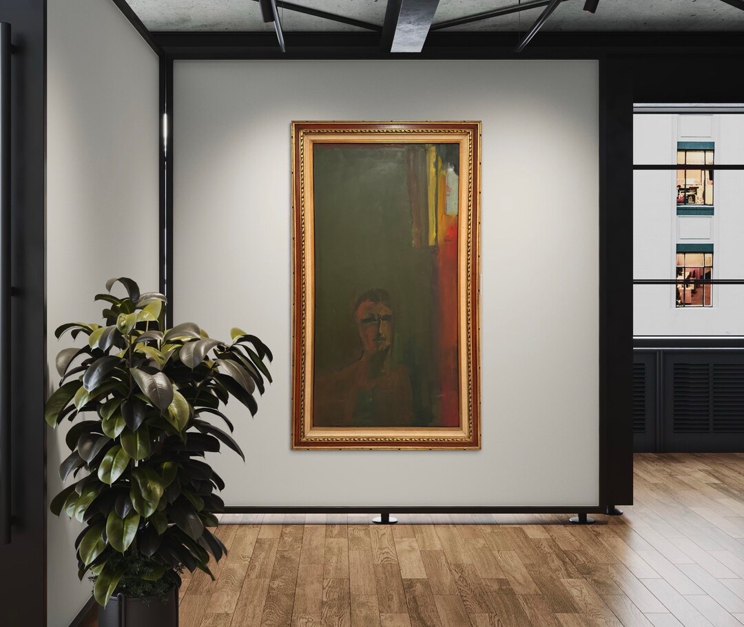 1962 Robert Janz Modern Painting - Etsy