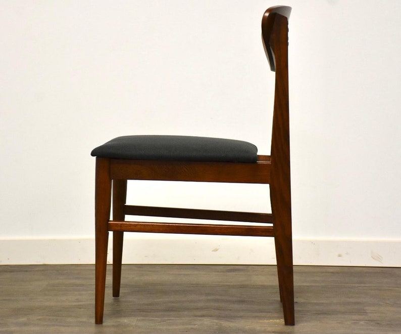 Walnut MCM Desk Chair | Etsy