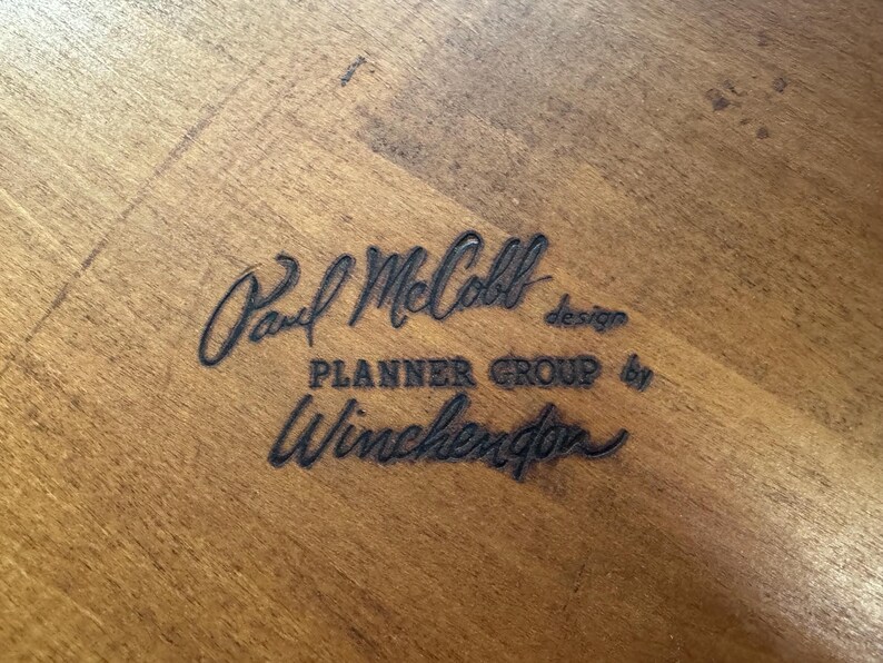 Refinished Paul Mccobb Planner Group Coffee Table - Etsy