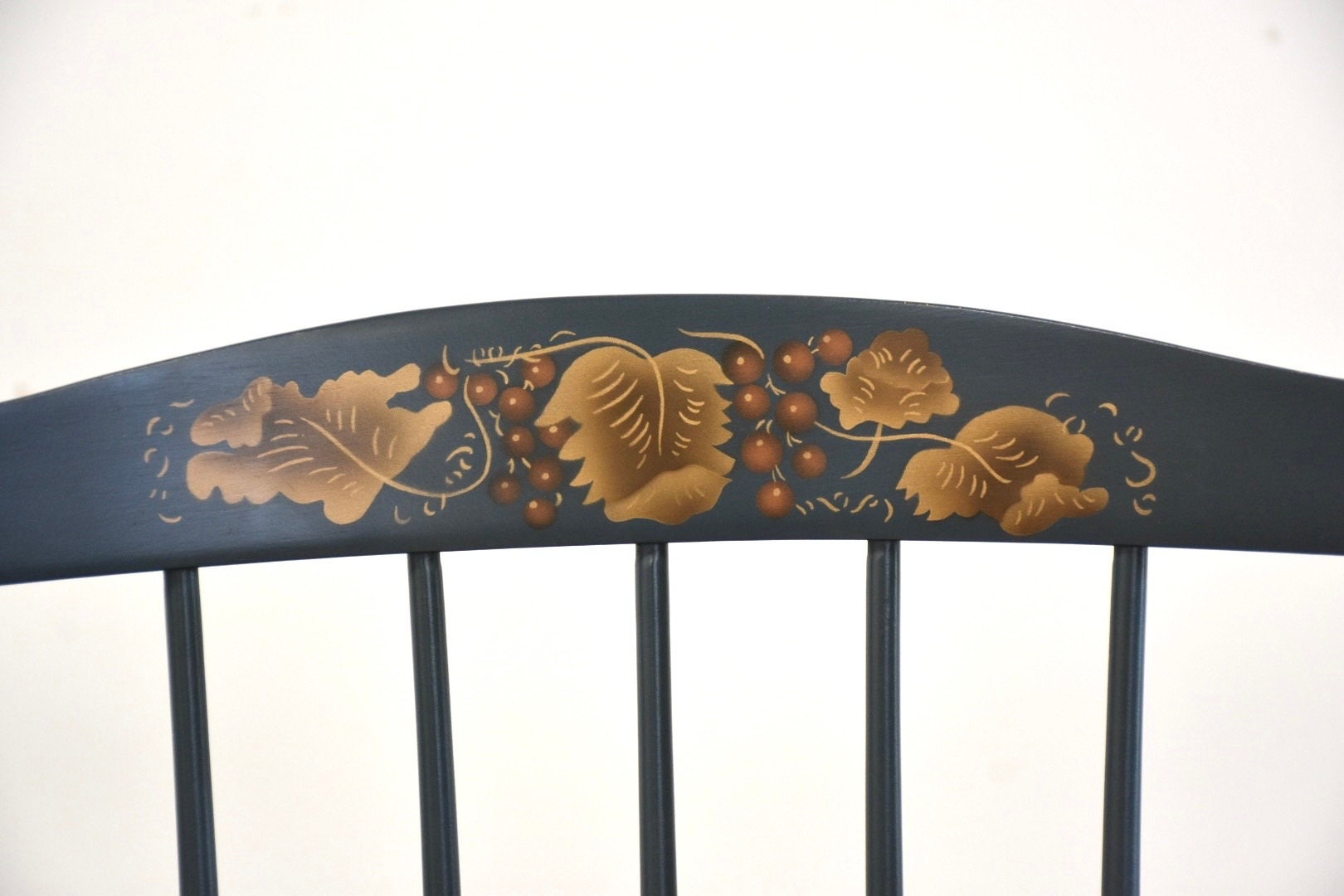 Blue Harvest Dining Chairs by Hitchcock Set of 6 - Etsy