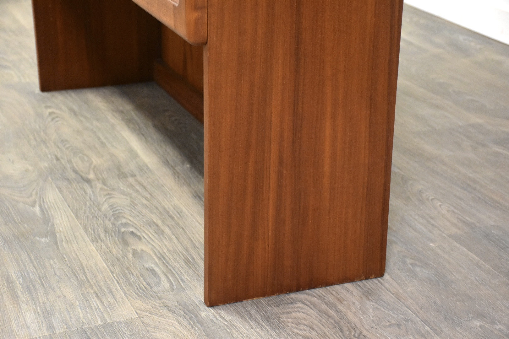 Danish Modern Teak Bookcase Display Cabinet - Etsy