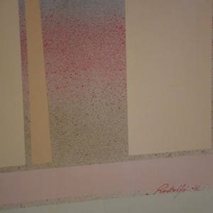 Rodolfo Carlos Signed Abstract Painting - Etsy