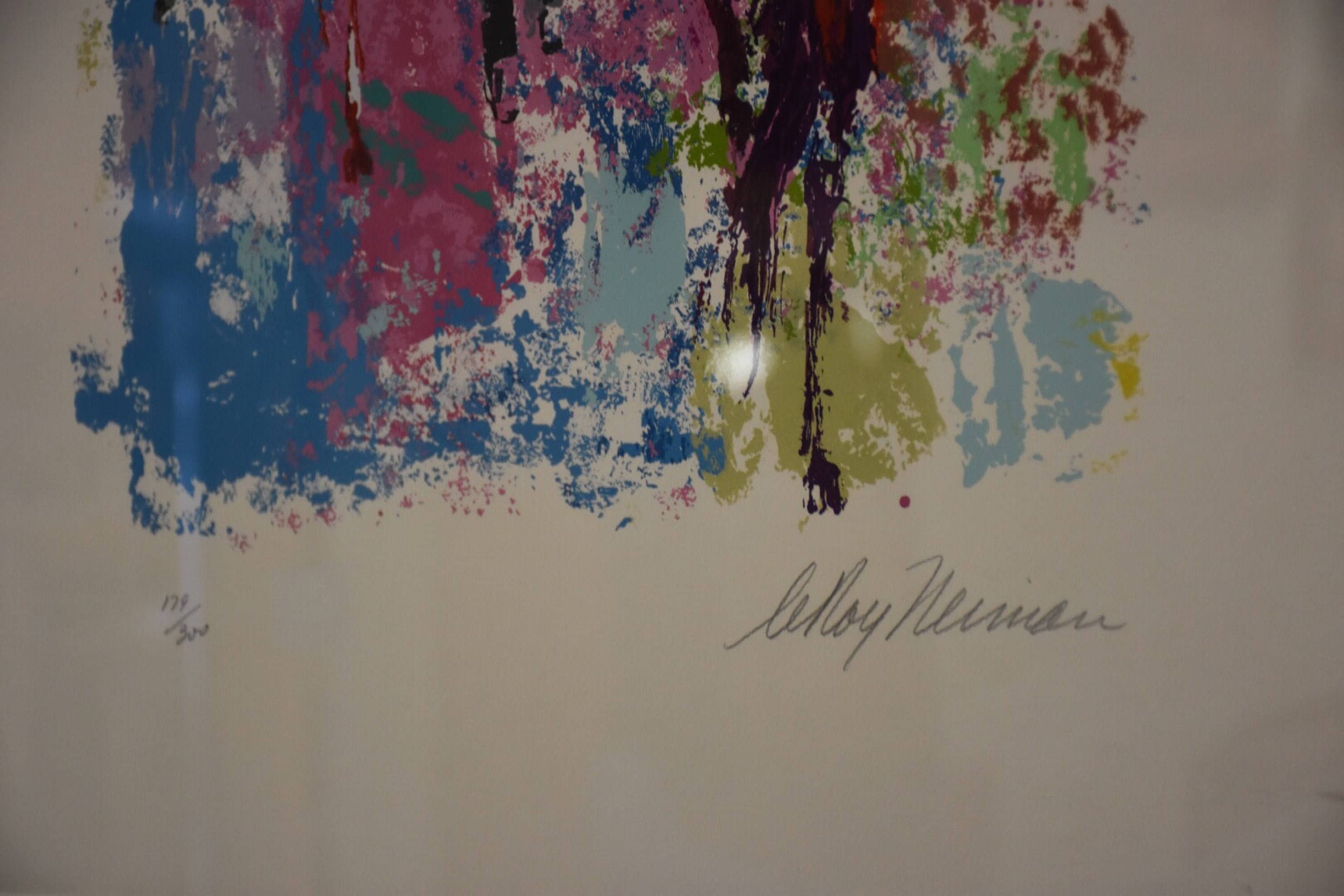 Original Leroy Neiman "four Aces" Signed - Etsy