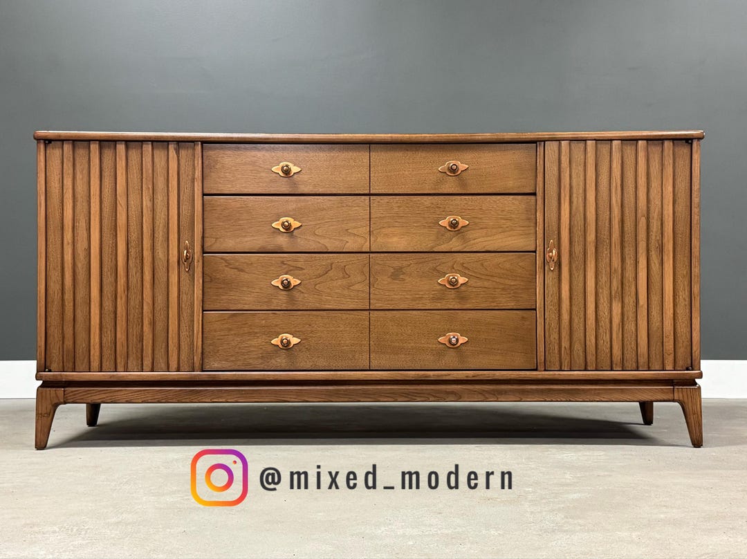 Broyhill Expression Mid Century Dresser - Etsy