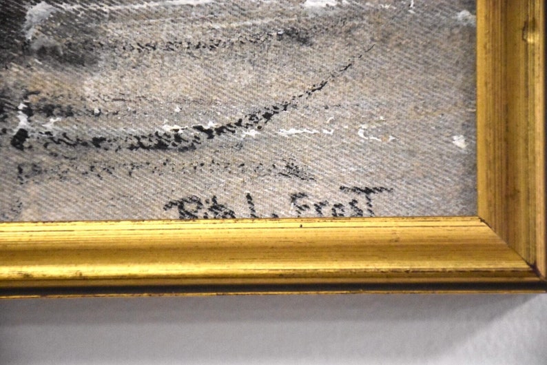 Oil on Canvas Painting by Rita Frost - Etsy