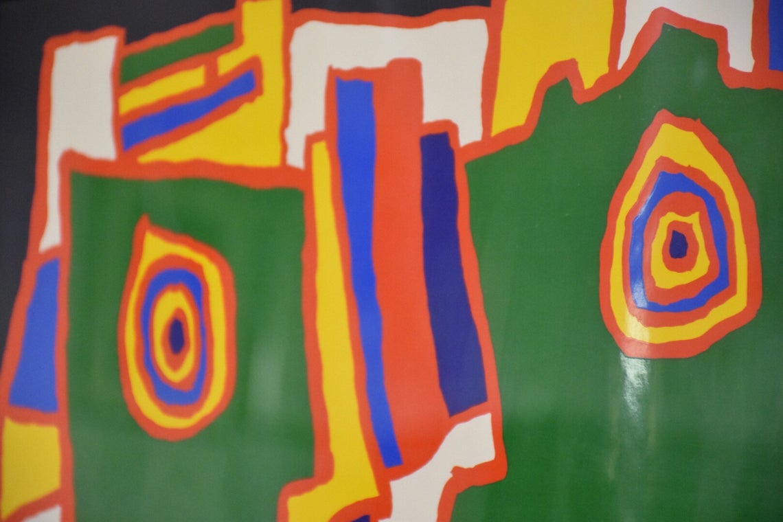 Jacques Soisson Abstract Serigraph - Etsy