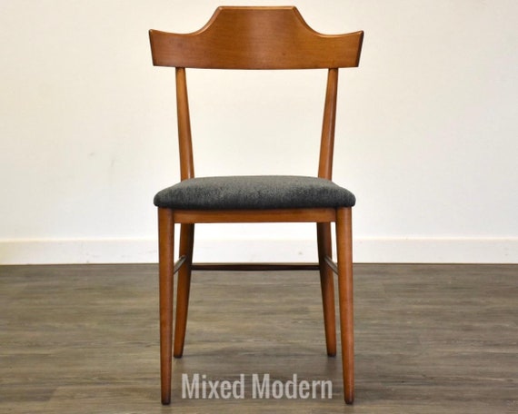 Solid Maple MCM Desk Chair - Etsy