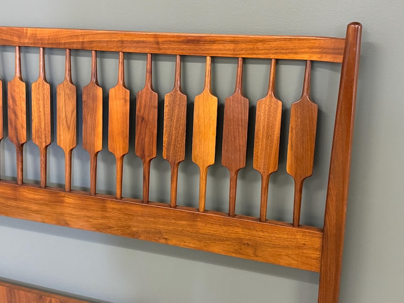 Walnut Kipp Stewart Declaration Drexel Full or Queen Headboard - Etsy