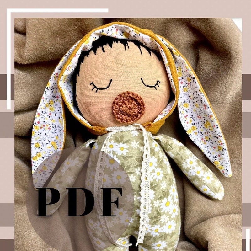 Cloth Doll Pattern - Etsy
