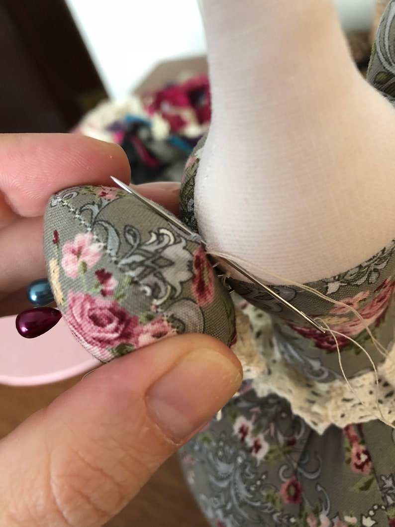 Doll Pincushion Sewing Pattern DIY Pincushion Tutorial Pdf - Etsy