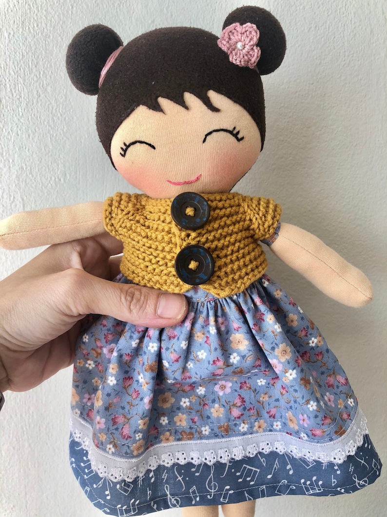 Baby First Rag Doll, Fabric Doll, Girl Soft Doll, Baby First Doll ...