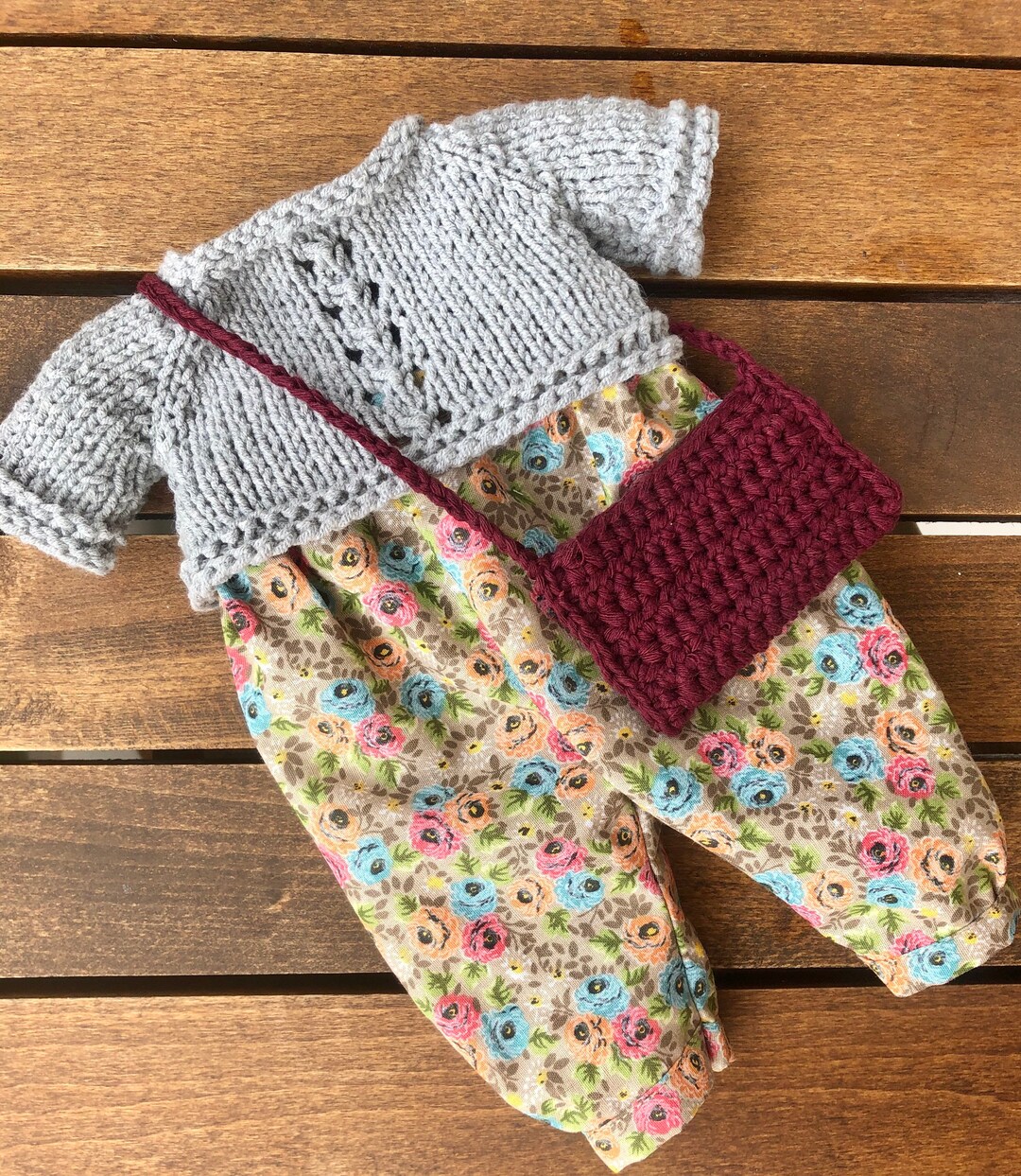 Clothing Set for Fabric Dolls, Rag Doll Outfit, Extra Pant Outfit, Gift ...