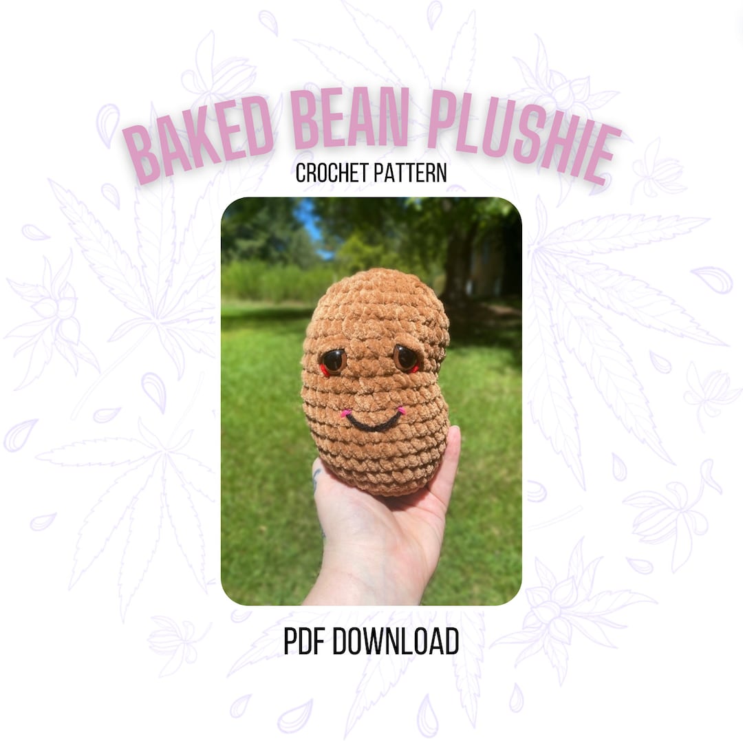 Crochet Pattern | Baked Bean Crochet Pattern | Amigurumi | Crochet ...