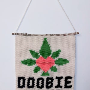 Crochet Pattern DOOBIE MINE Cannabis Crochet - Etsy