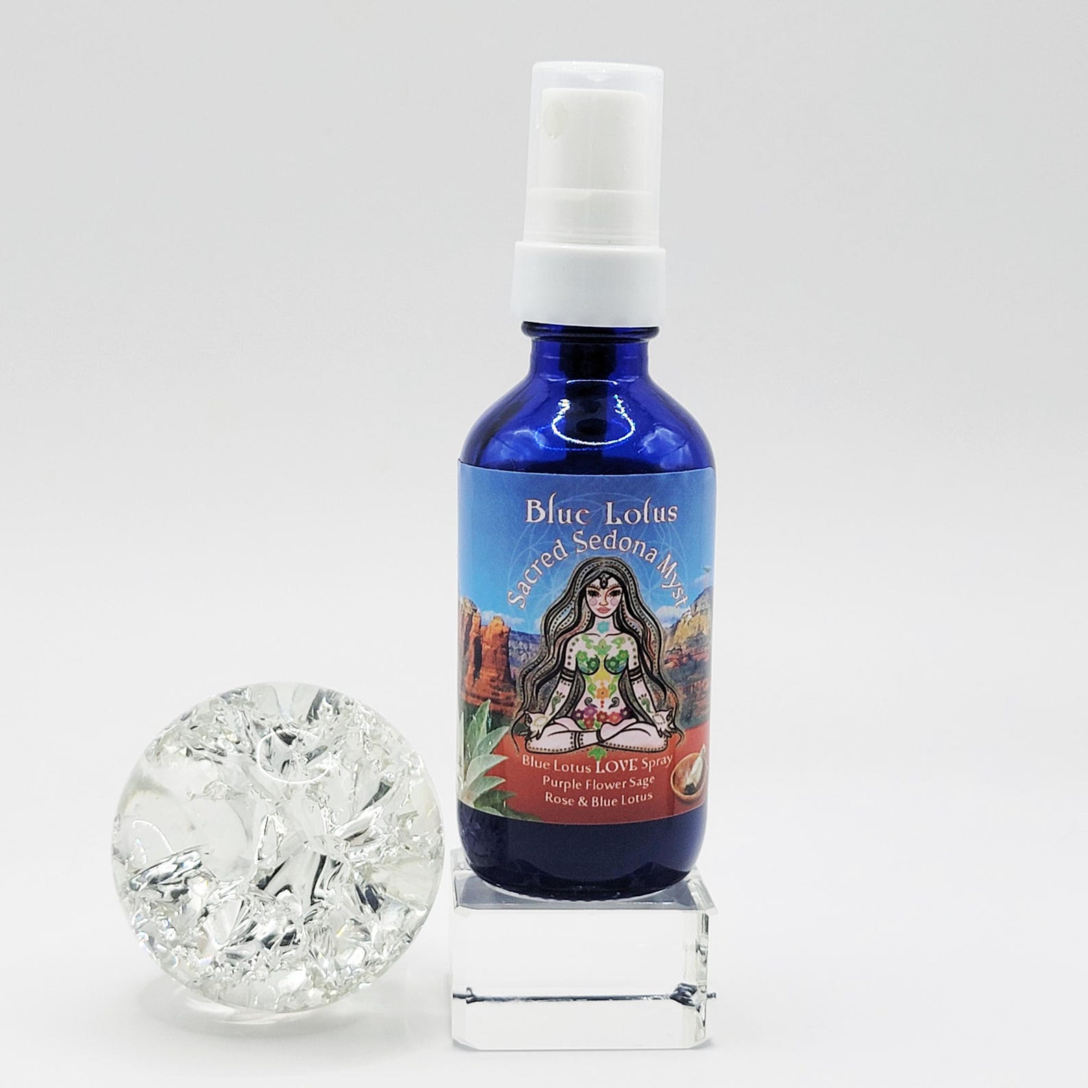 Blue Lotus Love - Sacred Sedona Myst Smudge Spray - One 2 Oz Bottle - Etsy
