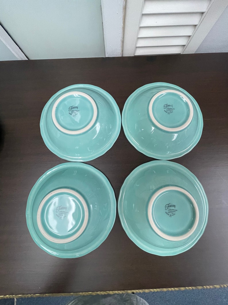 Fiestaware Homer Laughlin Bowls Set of 4 - Etsy