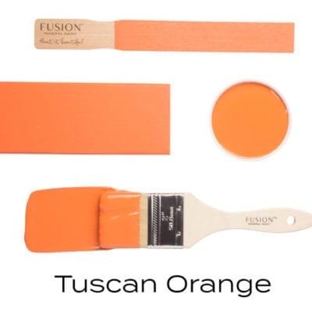 Tuscan Orange Fusion Mineral Paint 16.9 Oz - Etsy