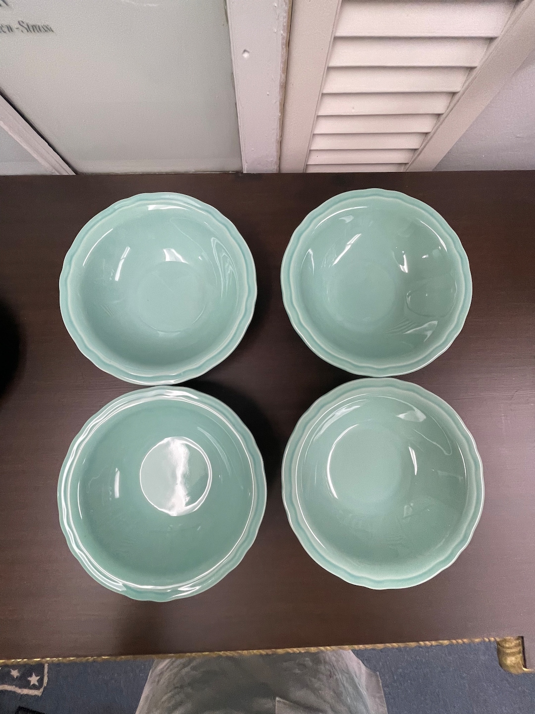 Fiestaware Homer Laughlin Bowls Set of 4 - Etsy