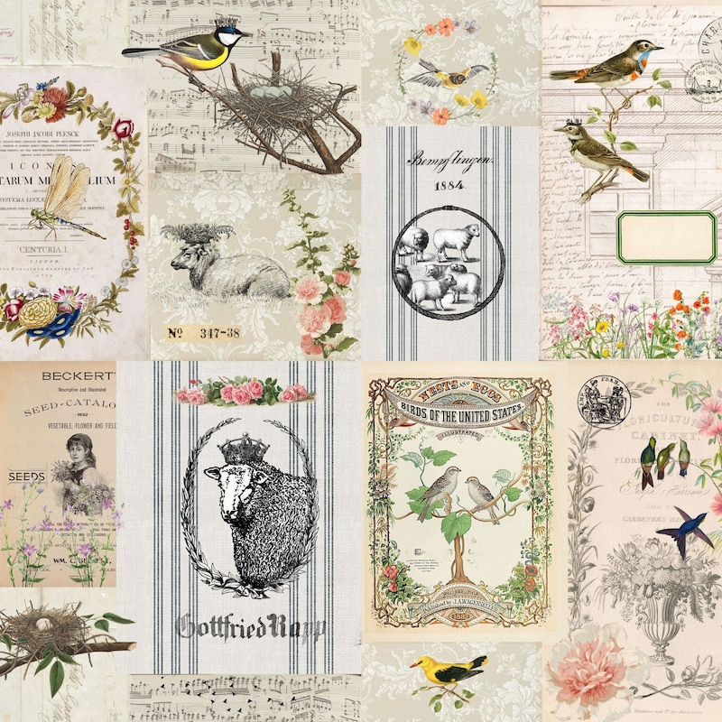 Roycycled Decoupage Paper - Etsy