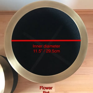 Luxury Flower Pot & Side Table, Metal Planter, Plant Holder, Plant ...