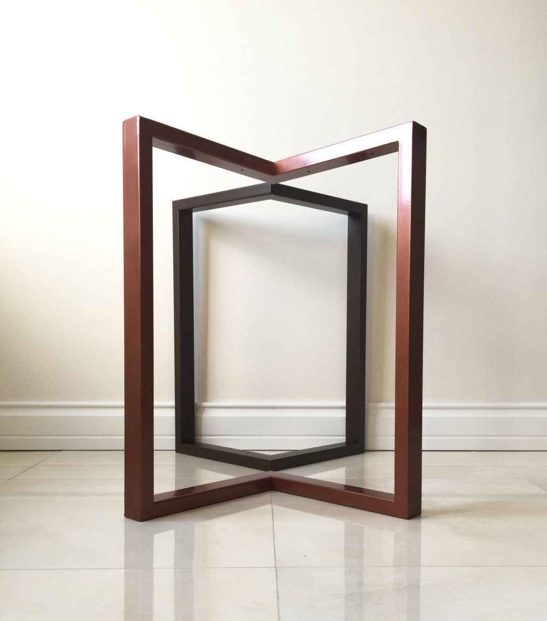 V Frame Legs Chevron Dining Table Legs L Shaped Legs - Etsy UK