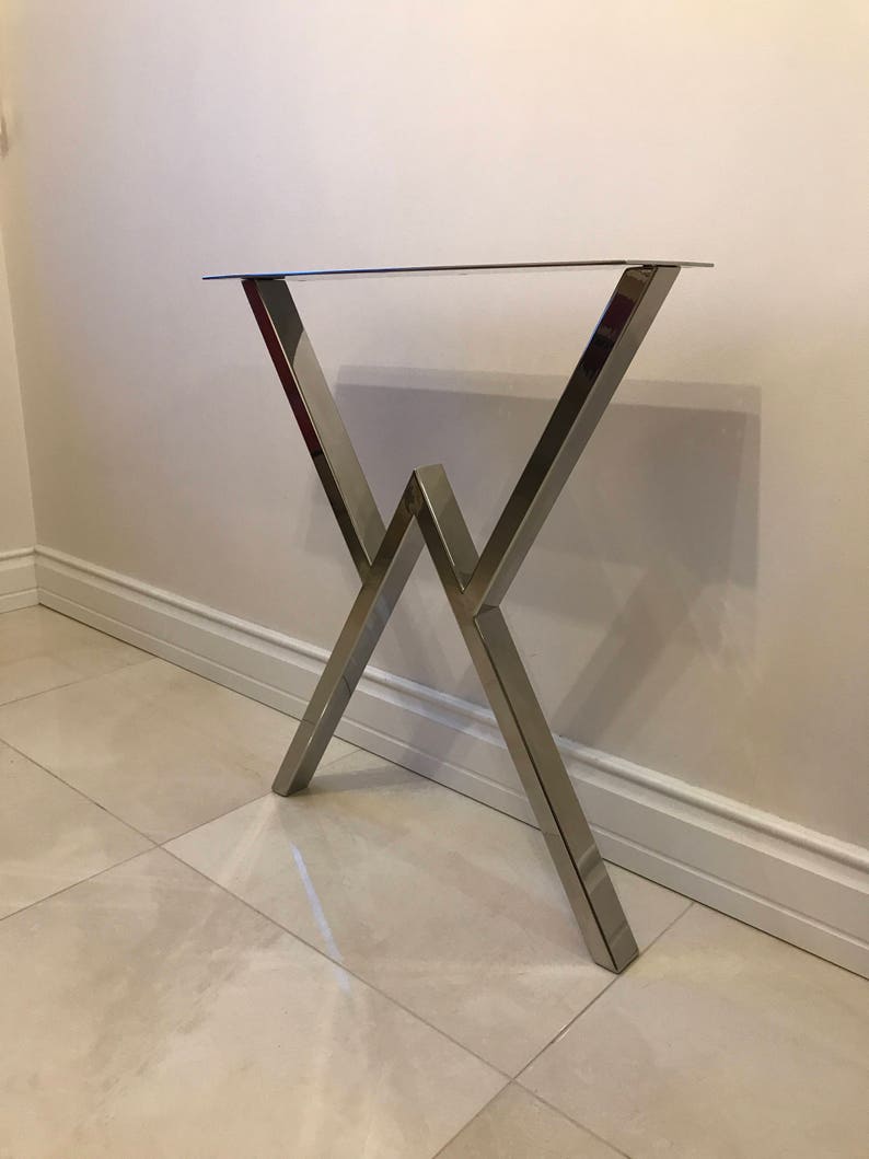 28 Metal Table Legs Steel Base Width 24 Height | Etsy