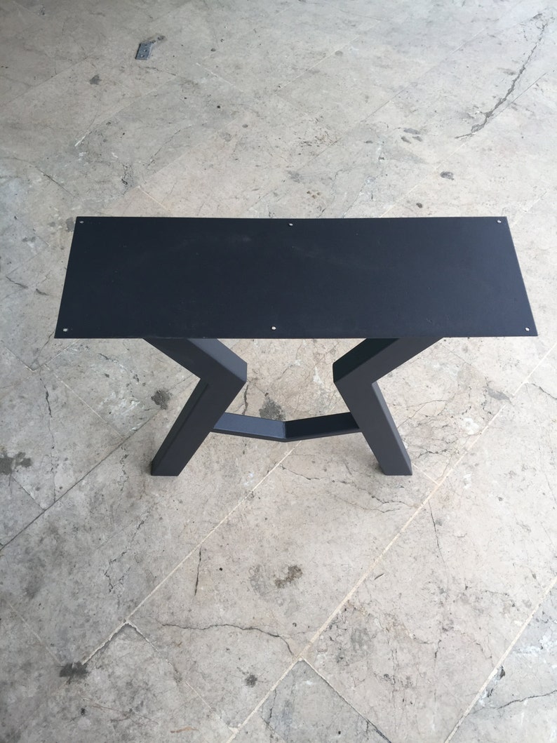 28 Metal Table Legs Steel Base Width 24 Height | Etsy