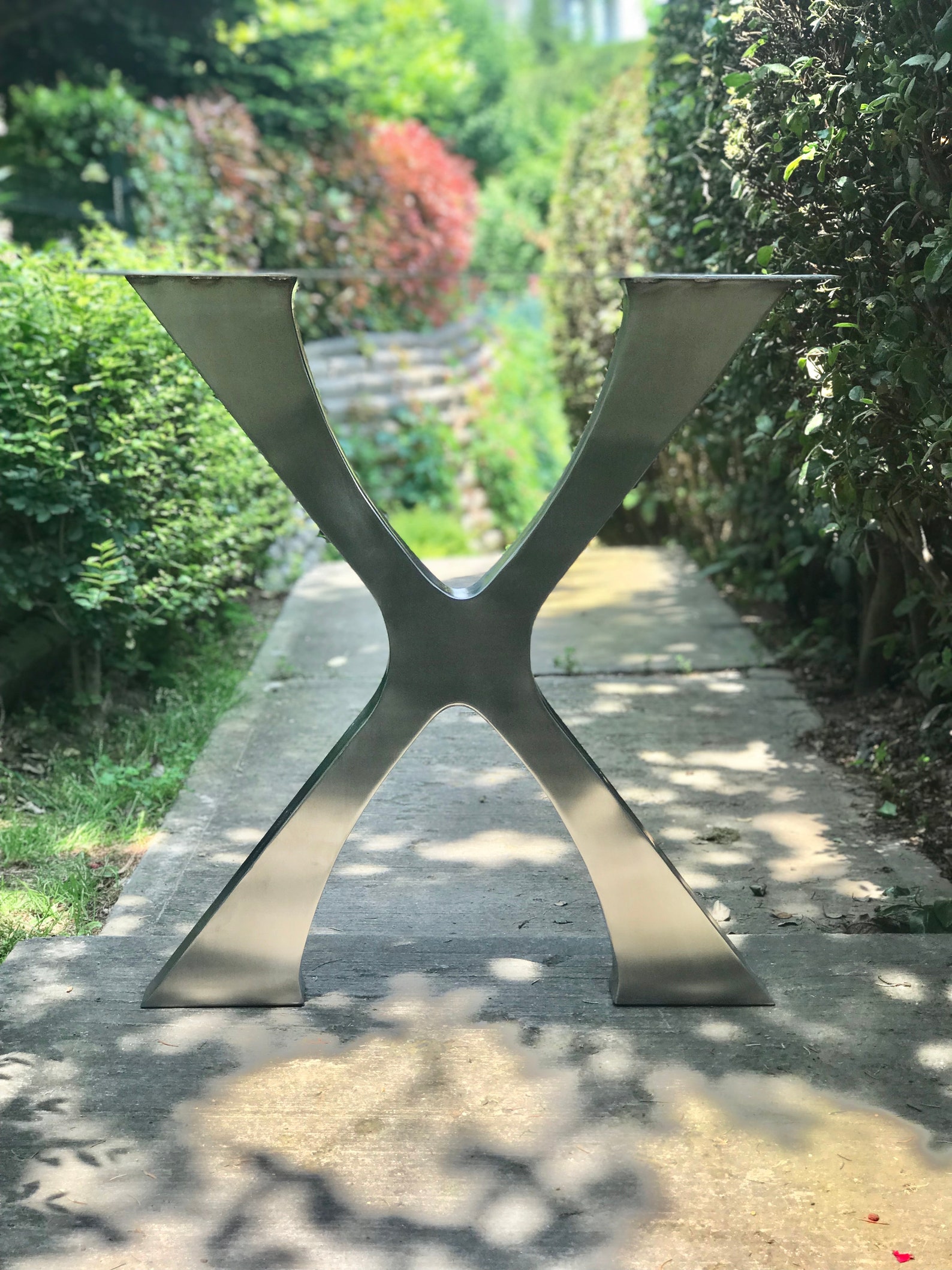 28 X Frame X Leg Metal Table Legs Steel Base Dining | Etsy