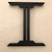 28 Metal Table Legs W Extension Bars Steel Base Width - Etsy