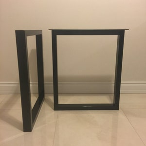 26" to 32" Frame Table Legs, Dining Table Legs, Width 24" - Set of 2 - Etsy
