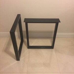 26" to 32" Frame Table Legs, Dining Table Legs, Width 24" - Set of 2 - Etsy