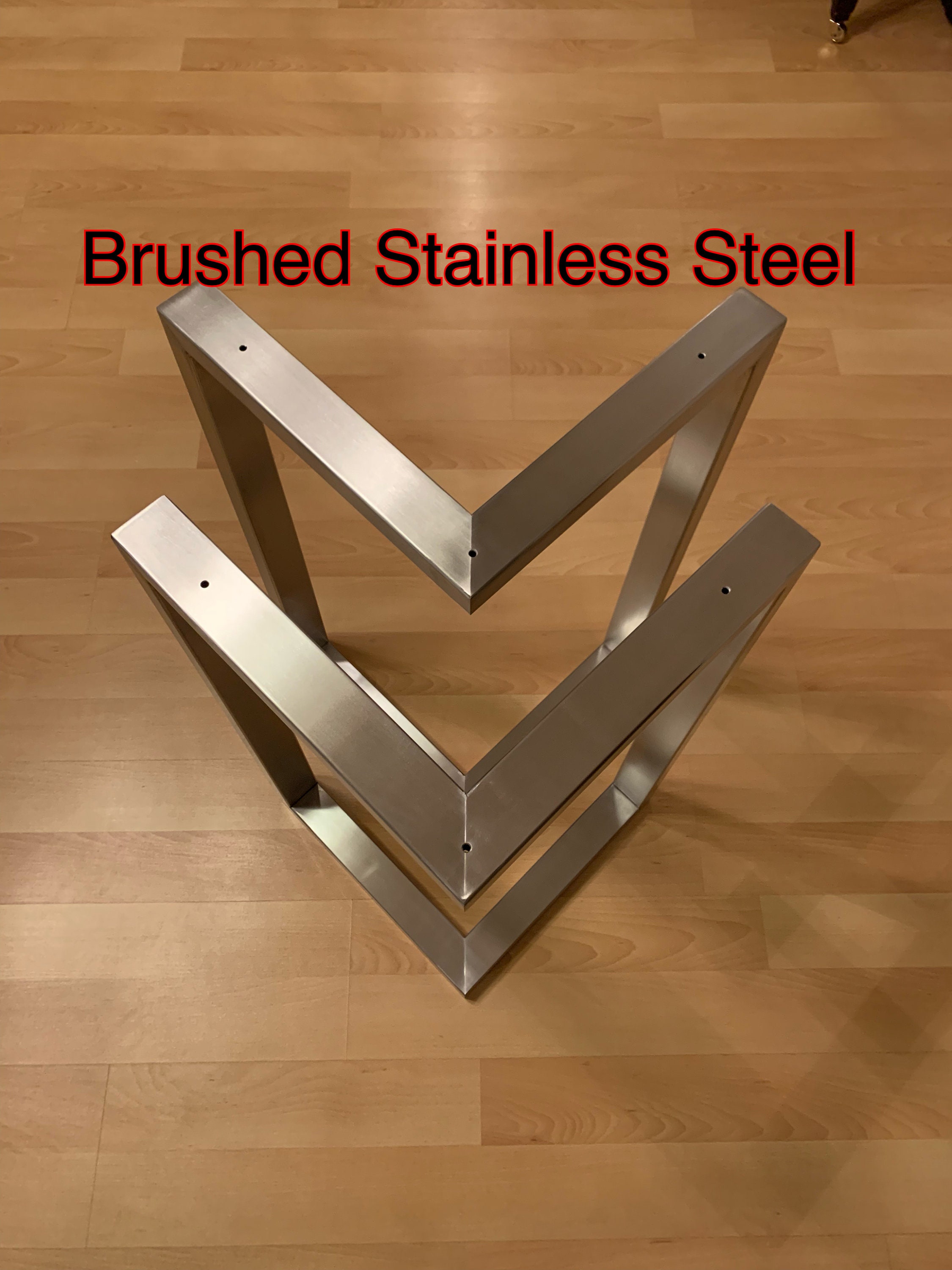 V Frame Legs, Chevron Dining Table Legs, L Shaped Legs, Bracket Legs ...